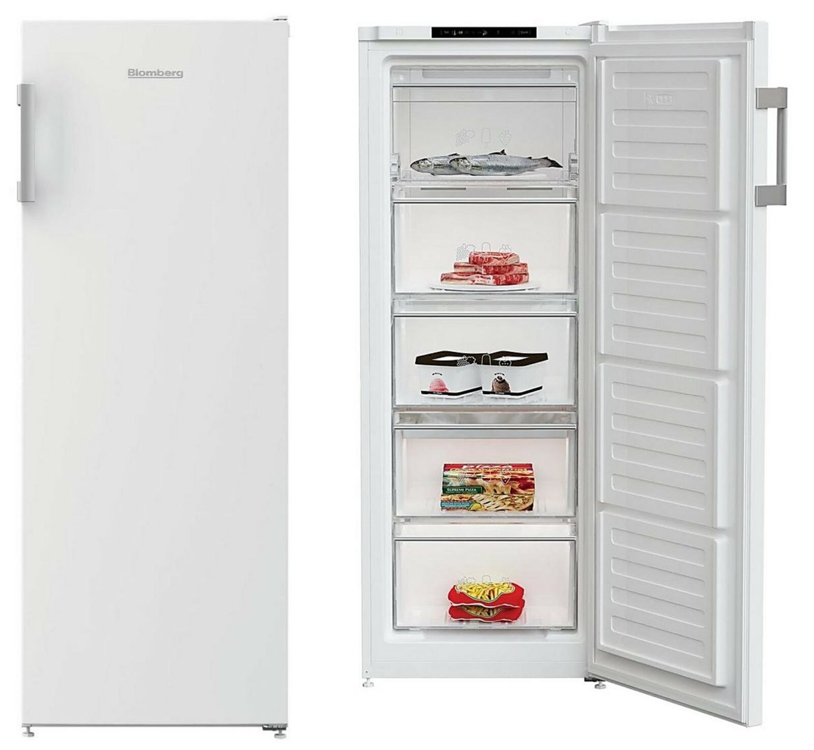 Blomberg Frost Free Tall Freezer FNT44550 at Wades (Appliance sales and ...