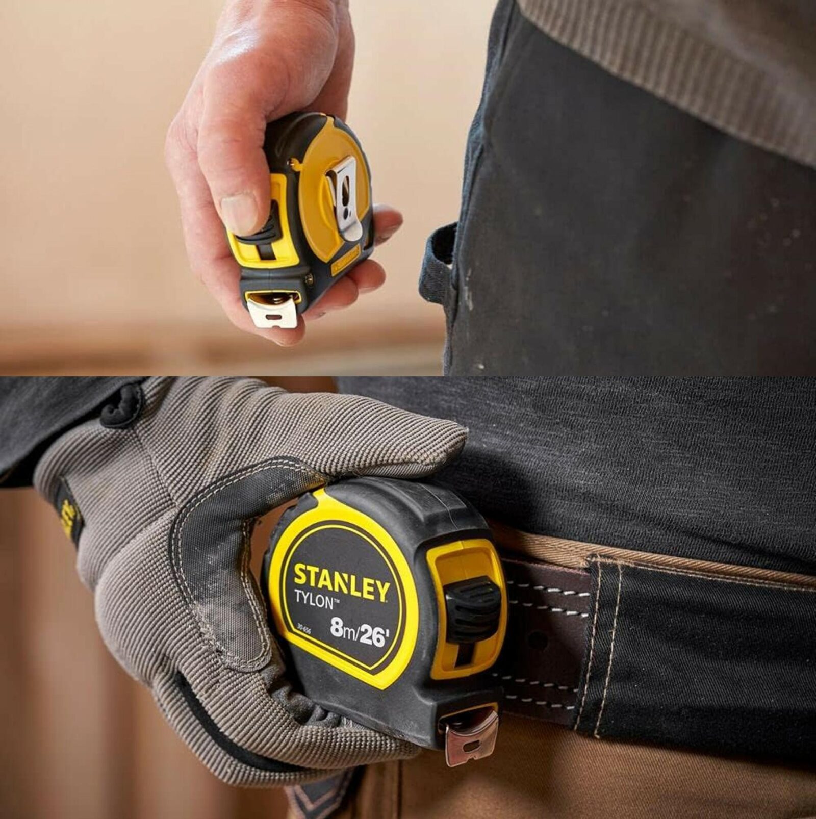 Stanley 25mm x 8m Pocket Tape STA030656N at Wades (Appliance sales and ...