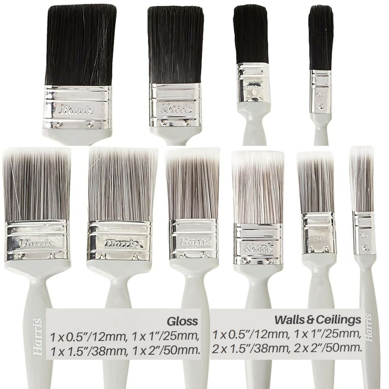 Harris Essential Paint Brush Set 2551936 at Wades (Appliance sales and ...
